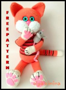Amigurumi Cat Timothy Free Crochet Pattern – Amigurumi