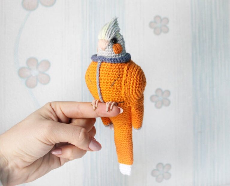 Amigurumi Crochet Parakeet Free Pattern – Amigurumi