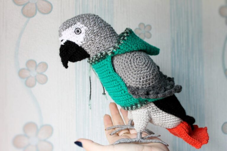 Amigurumi Crochet Parakeet Free Pattern – Amigurumi