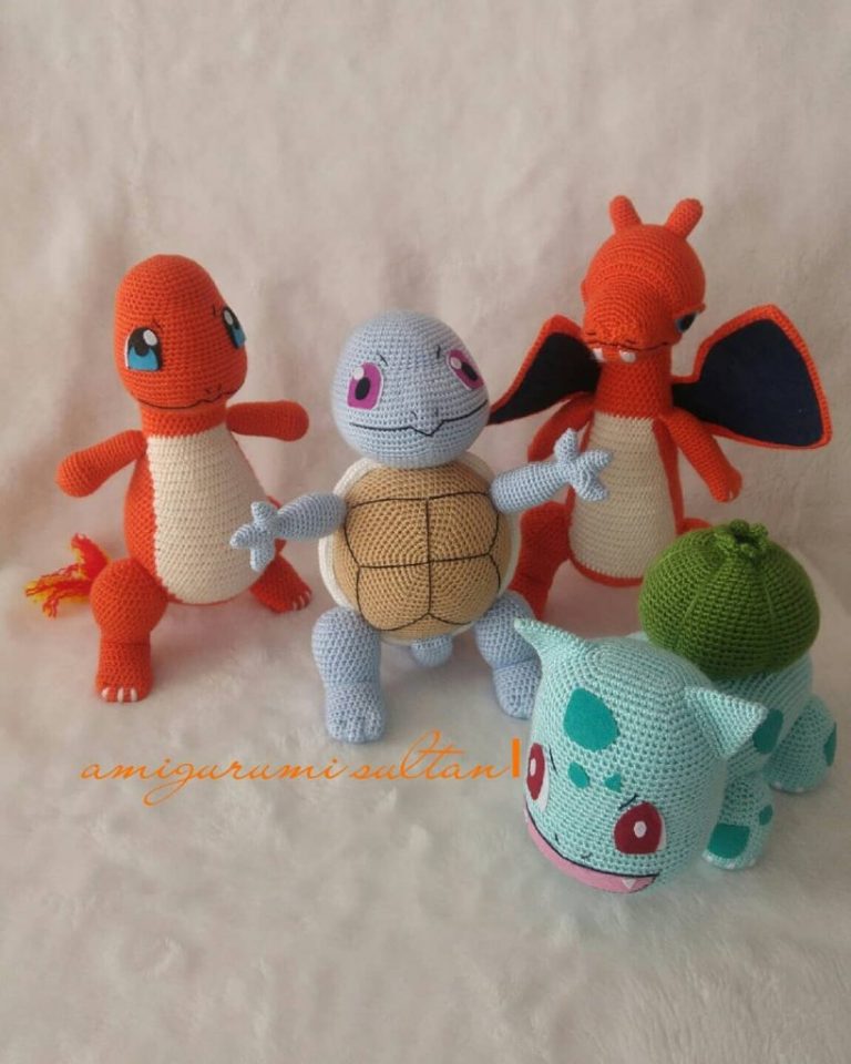 Amigurumi Cute Pokemon Crochet Free Pattern – Amigurumi