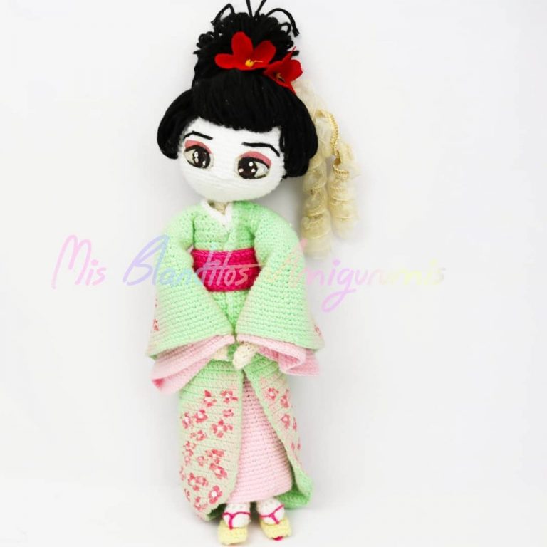 Amigurumi Japanese Doll Crochet Free Pattern – Amigurumi