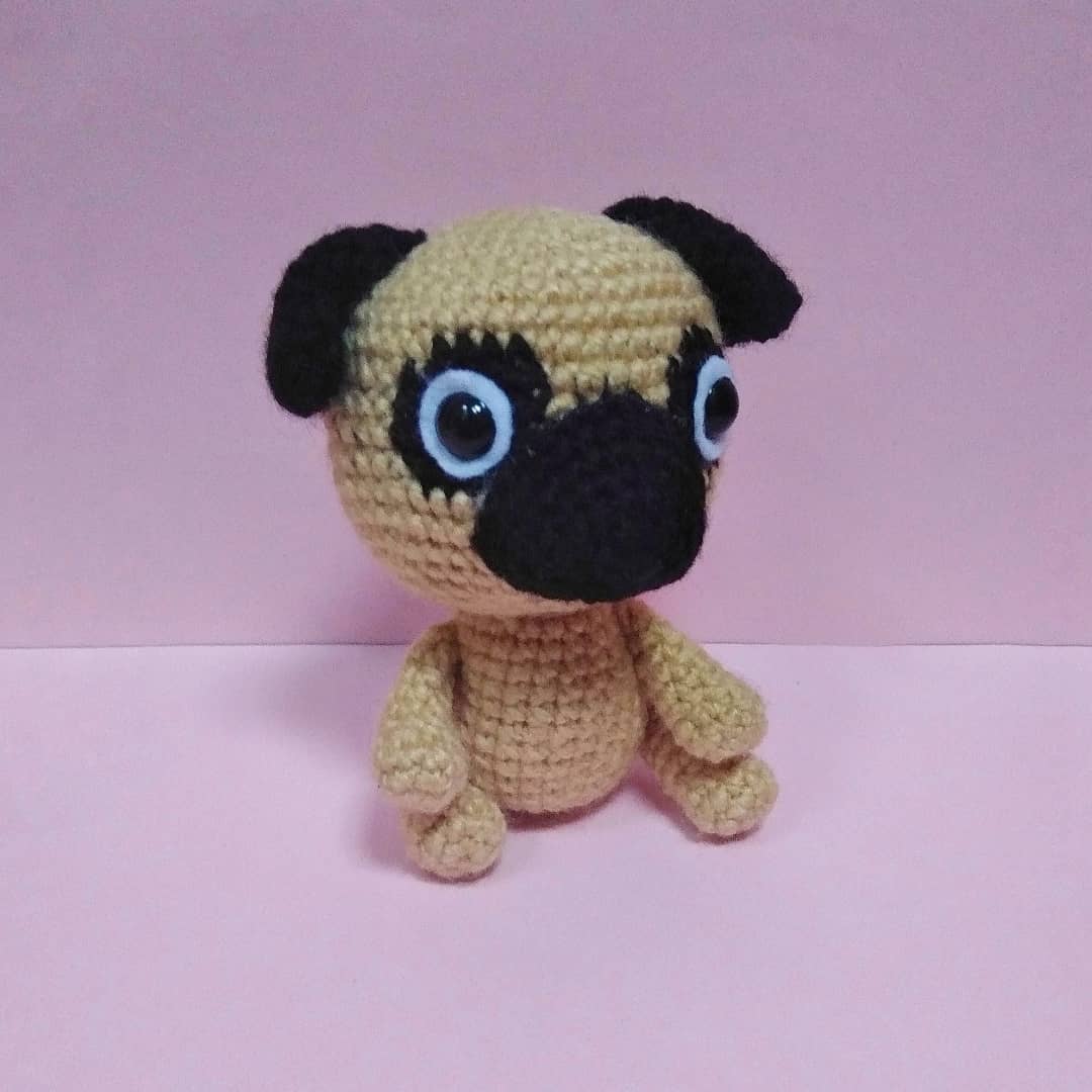 Amigurumi Crochet Pug Dog Free Pattern – Amigurumi