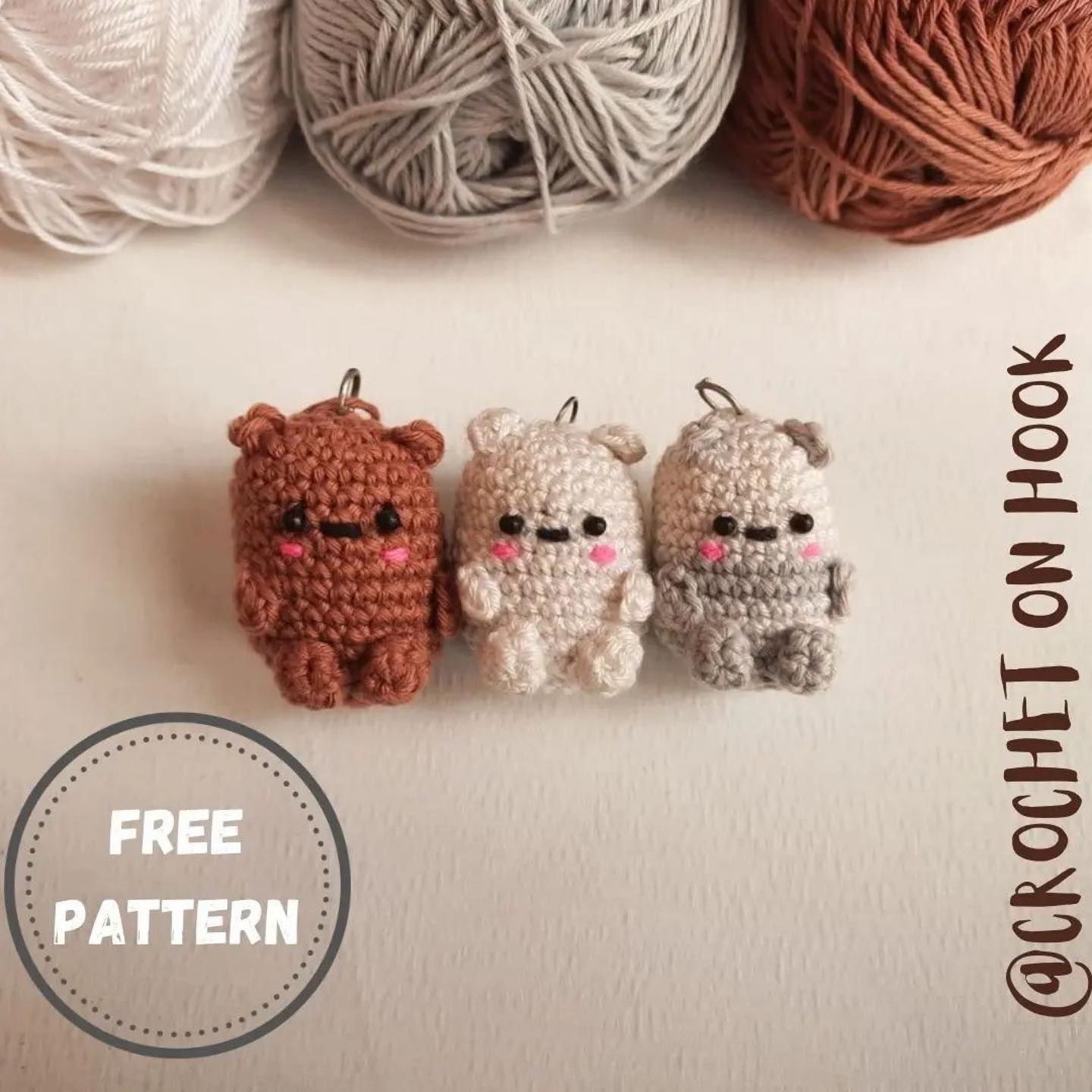 Amigurumi Keychain Free Pattern – Amigurumi