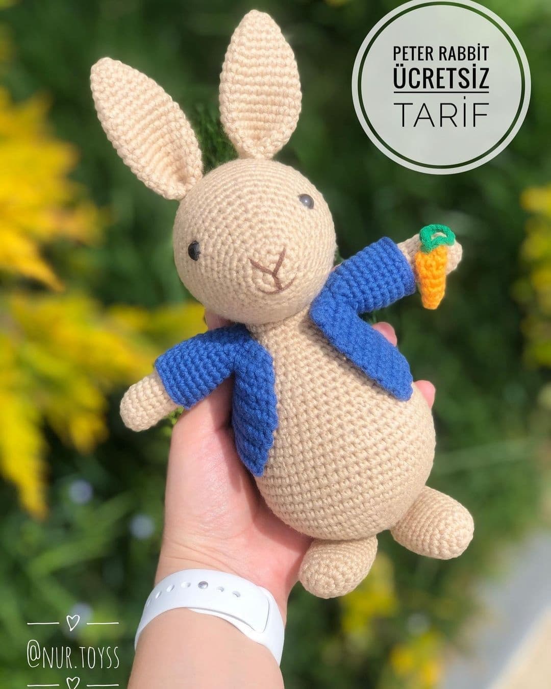 Bunny Peter Amigurumi Free Pattern – Amigurumi