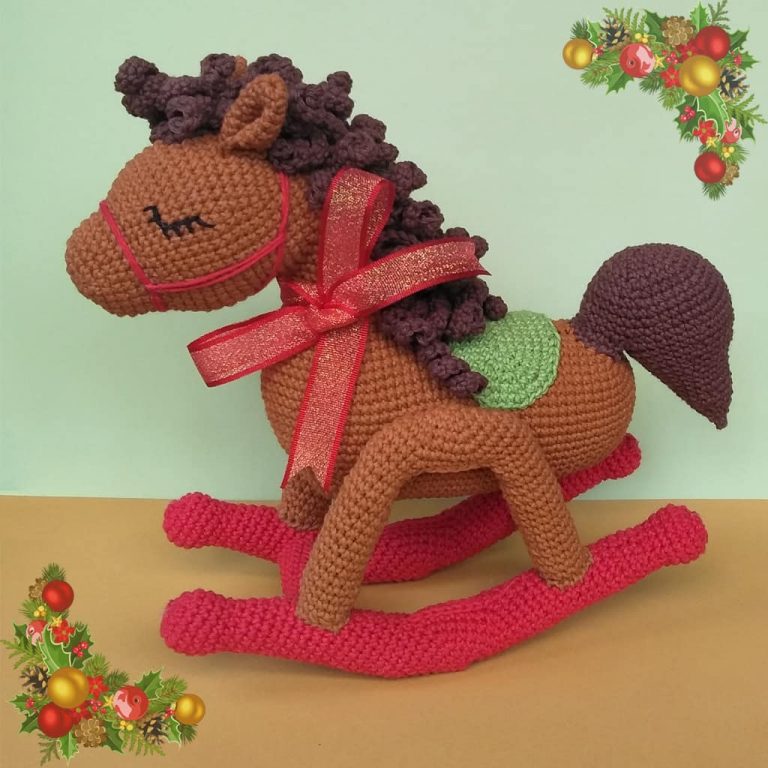 Crochet Rocking Horse Amigurumi Free Pattern – Amigurumi