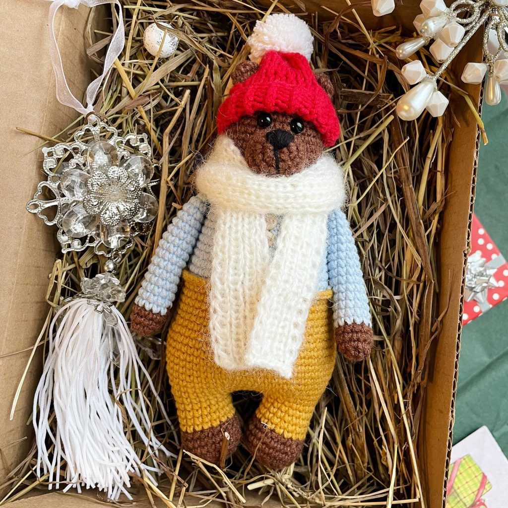 Knitted Bear Amigurumi Free Pattern – Amigurumi