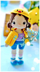 Mathilda the Doll Amigurumi Crochet Free Pattern – Amigurumi