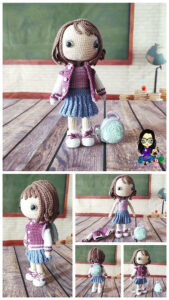 Mandy the Doll Amigurumi Free Crochet Pattern – Amigurumi